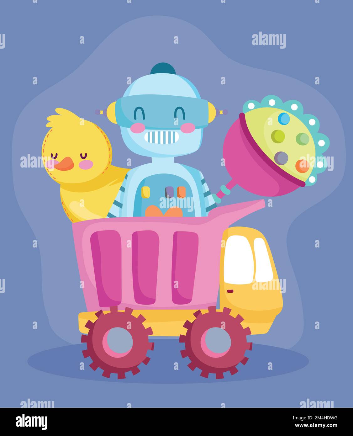 Miniature plastic toys Stock Vector Images - Alamy