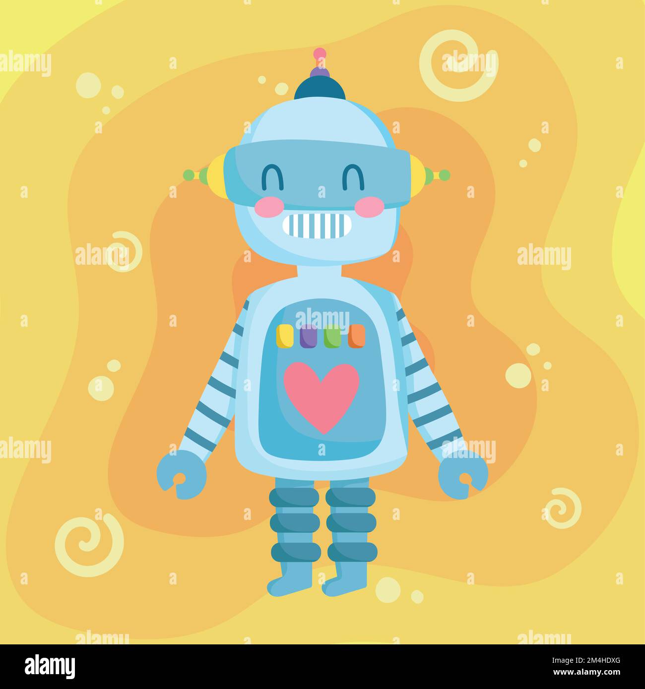 robot toy icon Stock Vector Image & Art - Alamy