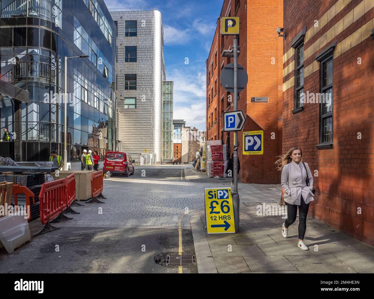manchester street scenes Stock Photo - Alamy
