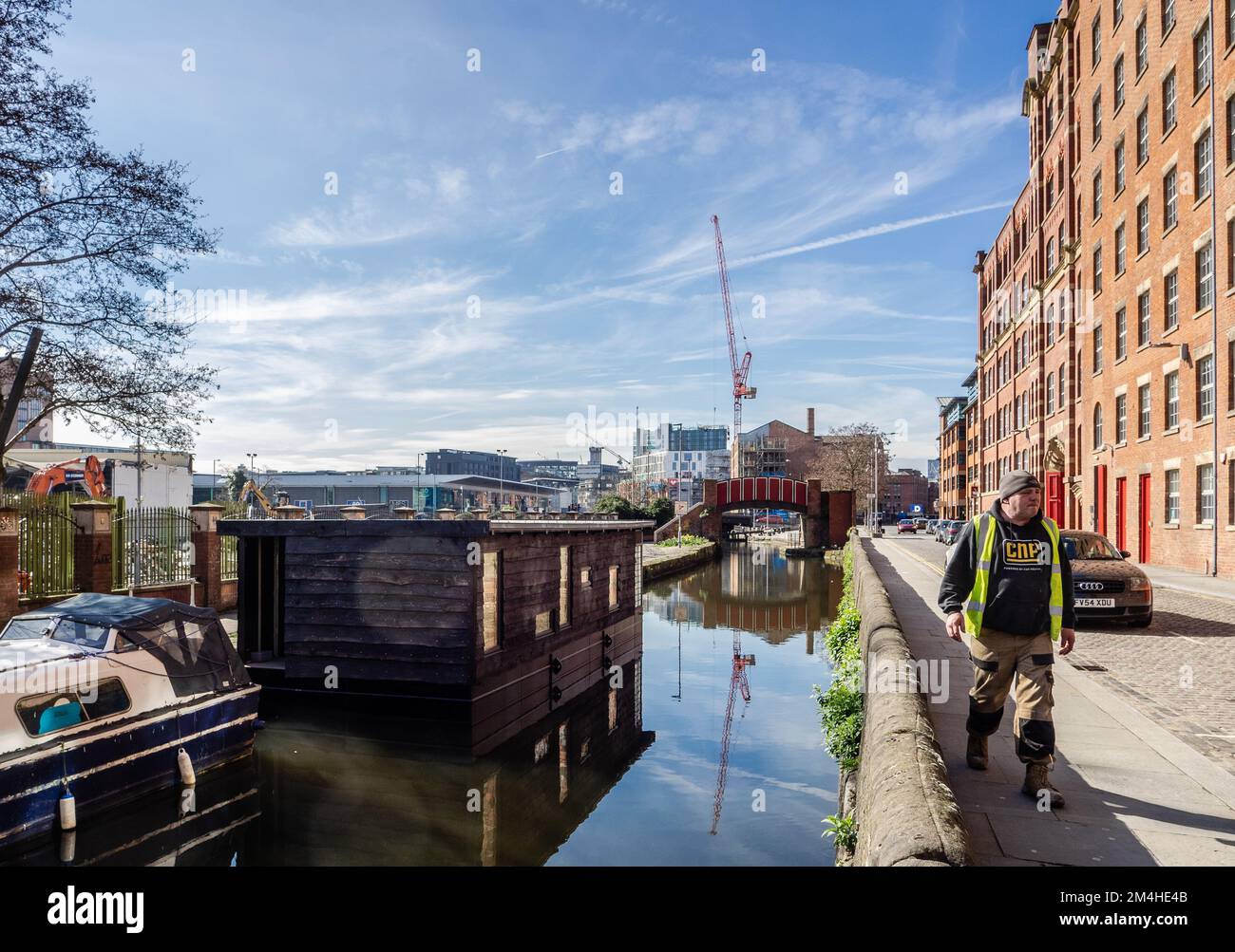 Manchester ancoats marina hi-res stock photography and images - Alamy