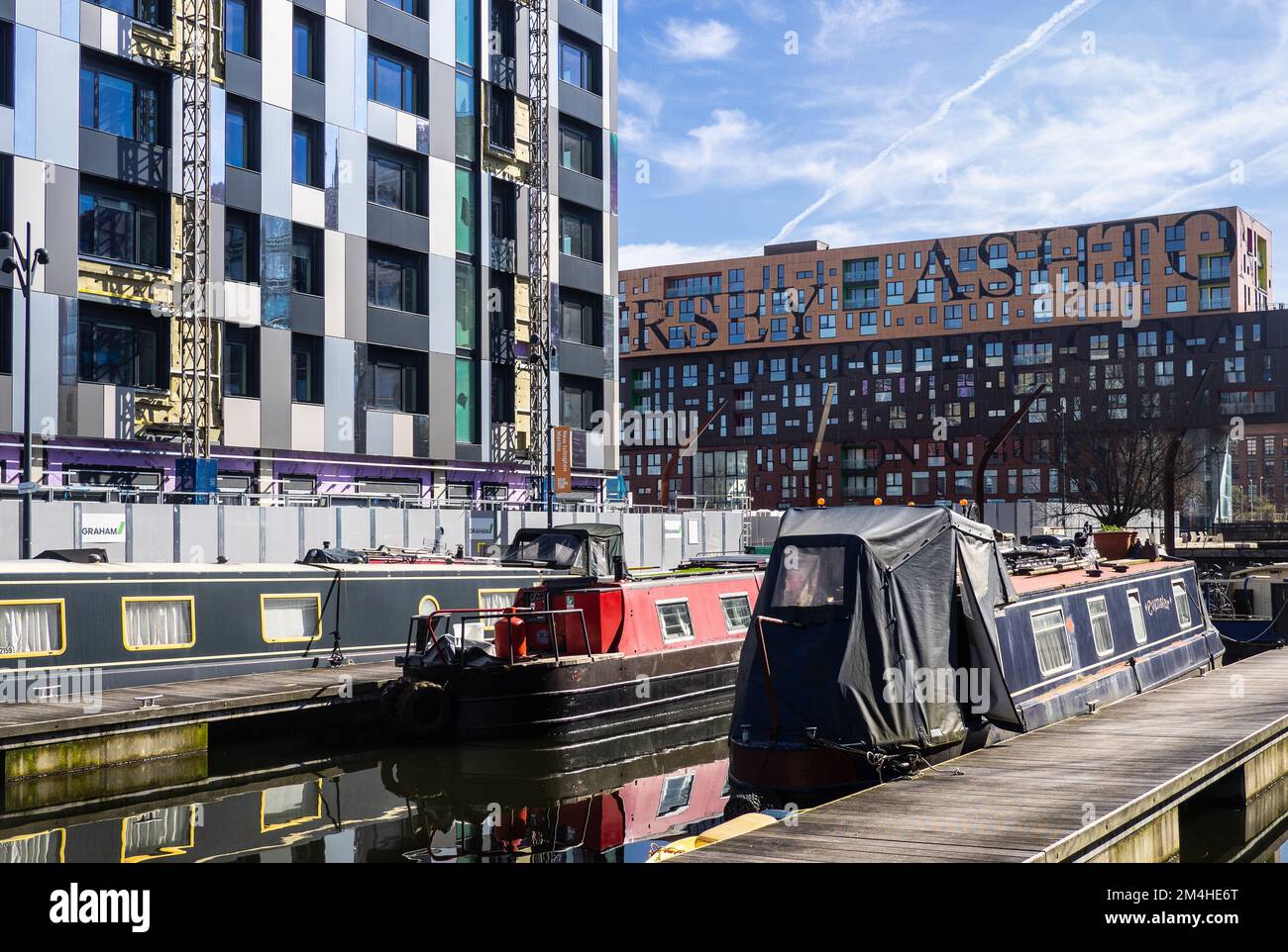 Manchester ancoats marina hi-res stock photography and images - Alamy