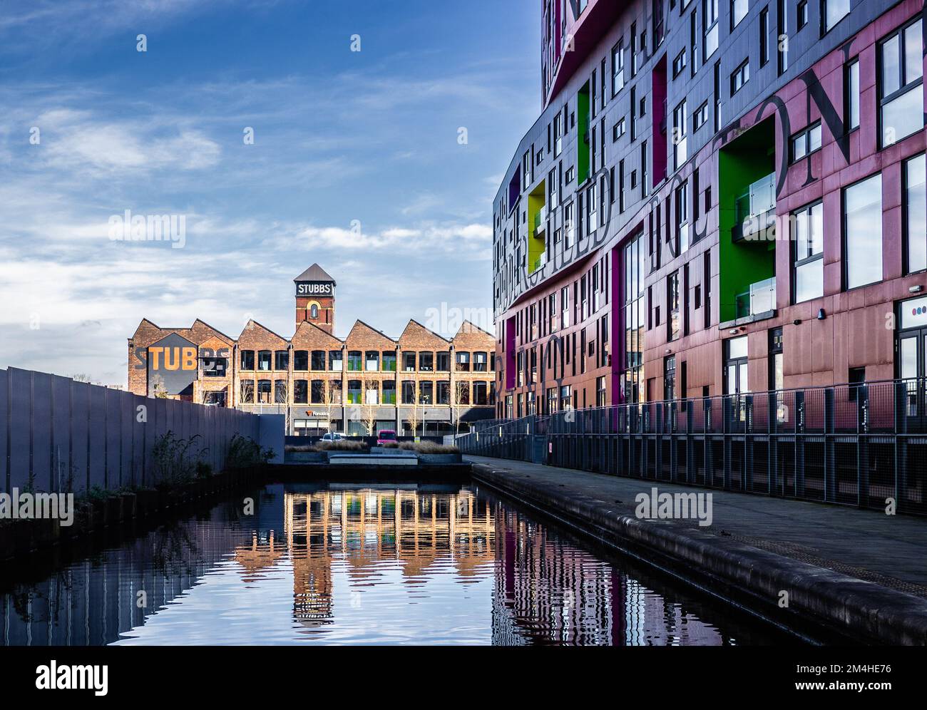 manchester street scenes Stock Photo - Alamy