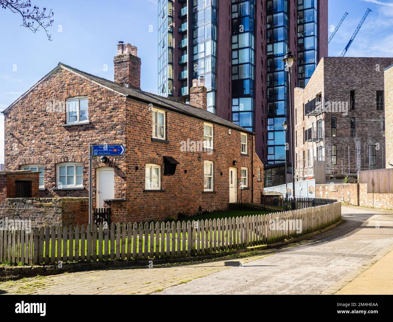 manchester street scenes Stock Photo - Alamy