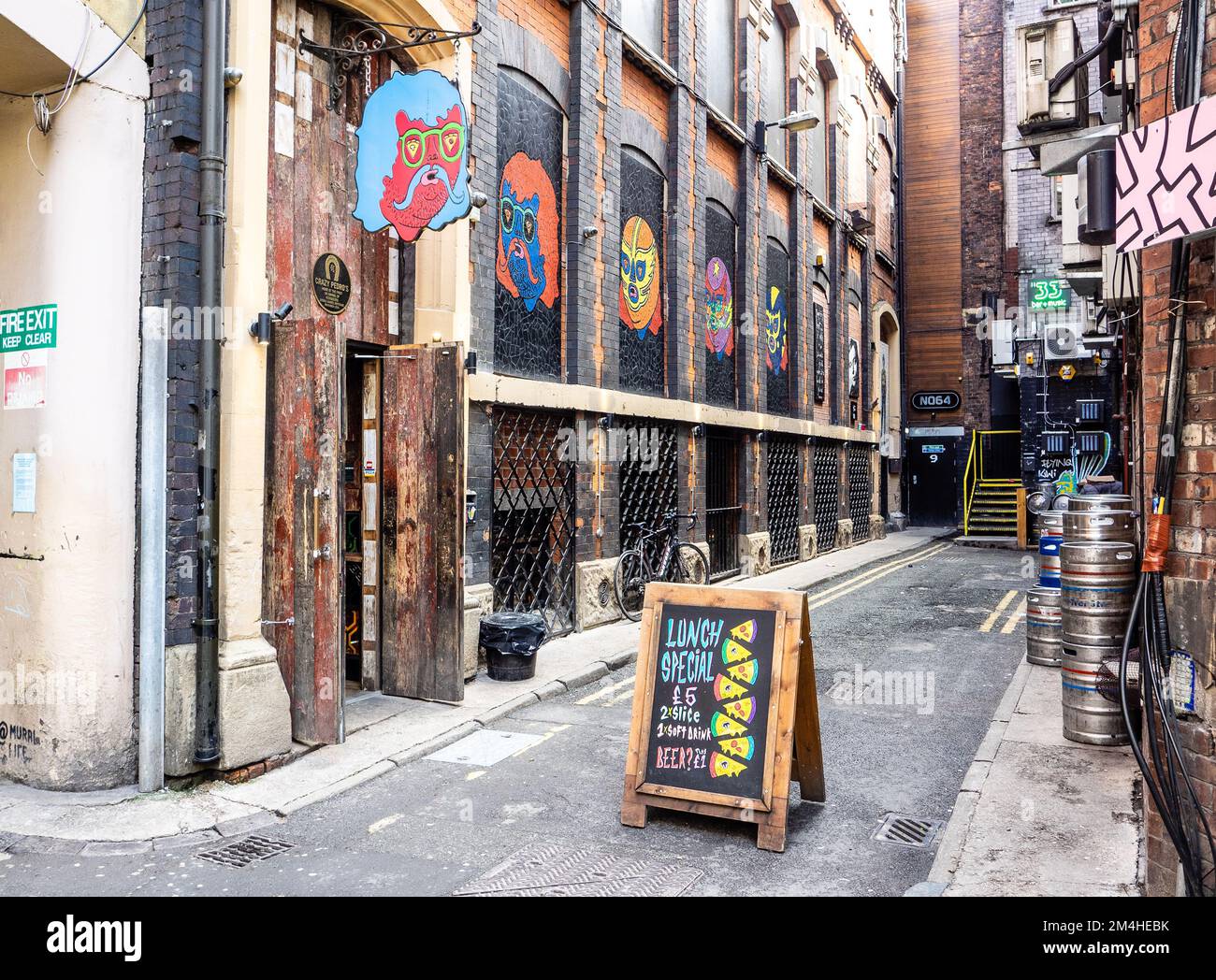 manchester street scenes Stock Photo - Alamy