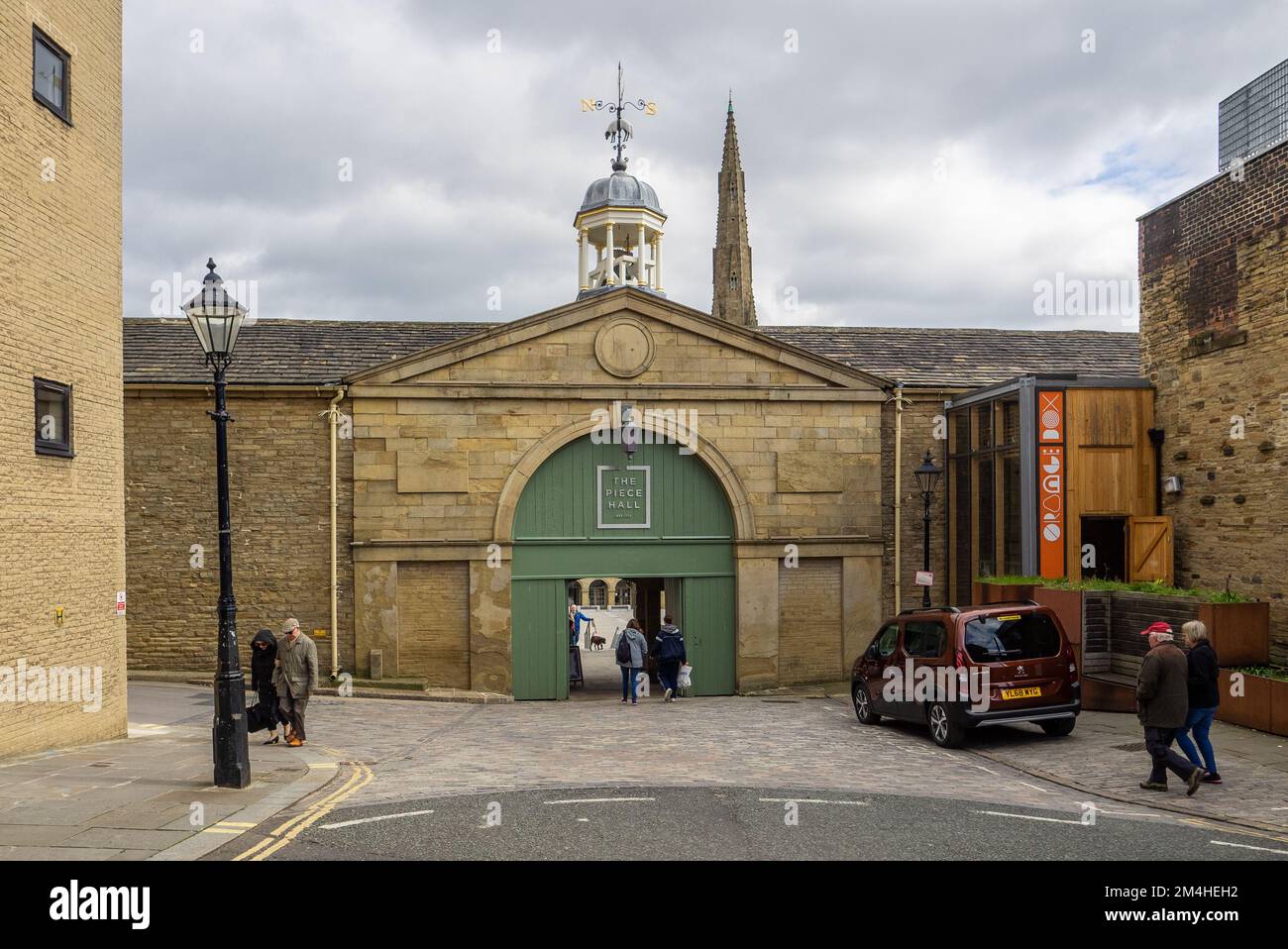 halifax street scenes Stock Photo - Alamy