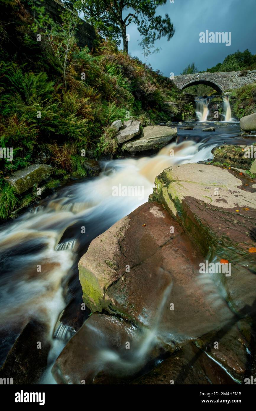 Three Shires Head, Peak District Stock Photo - Alamy