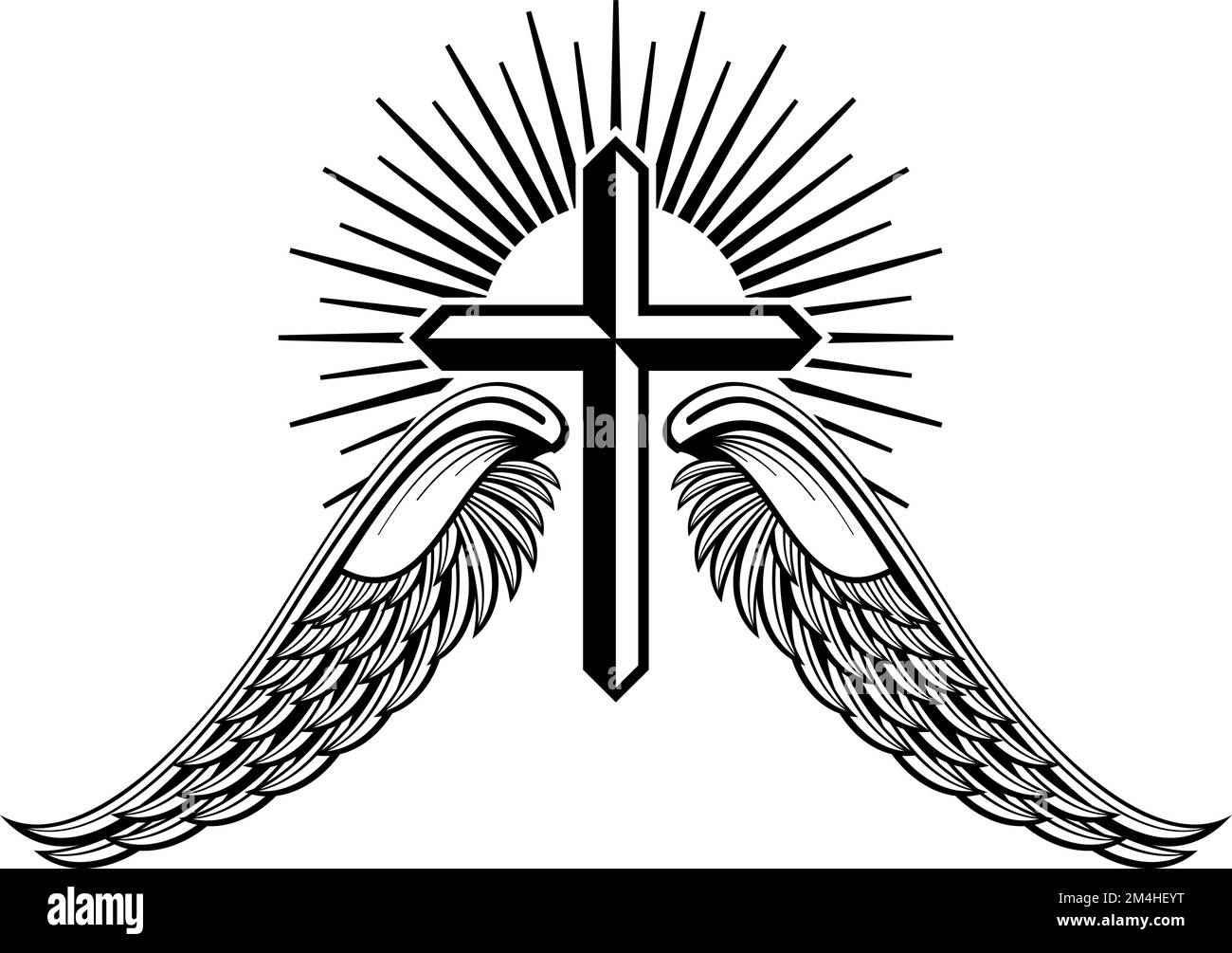 Holy emblem Black and White Stock Photos & Images - Alamy