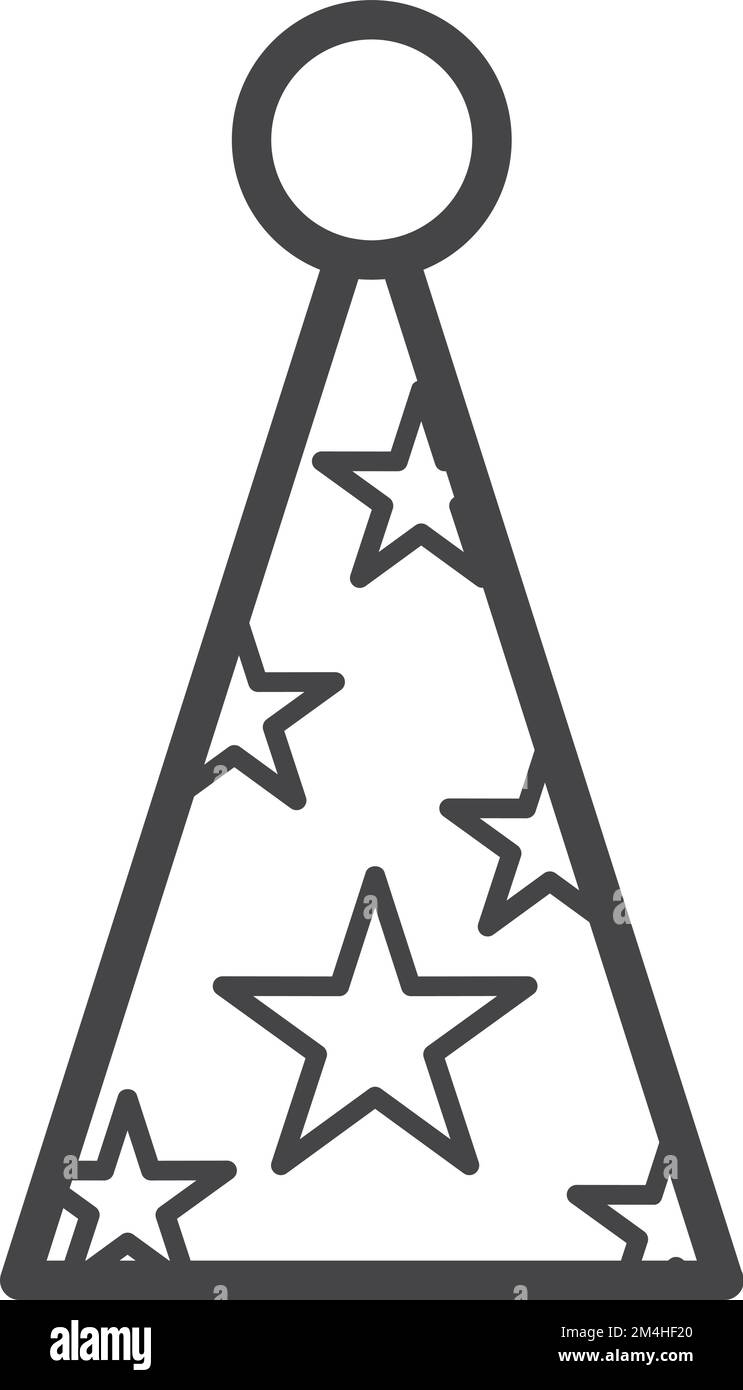 Celebration party hat Black and White Stock Photos & Images - Alamy