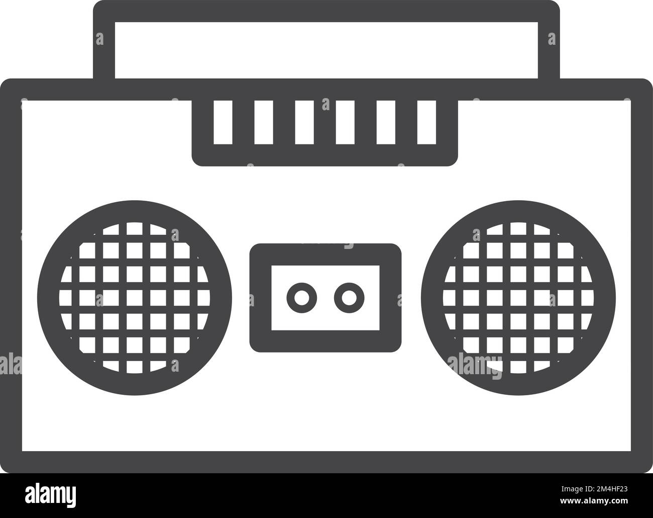 Boombox Stock Vector Images - Alamy