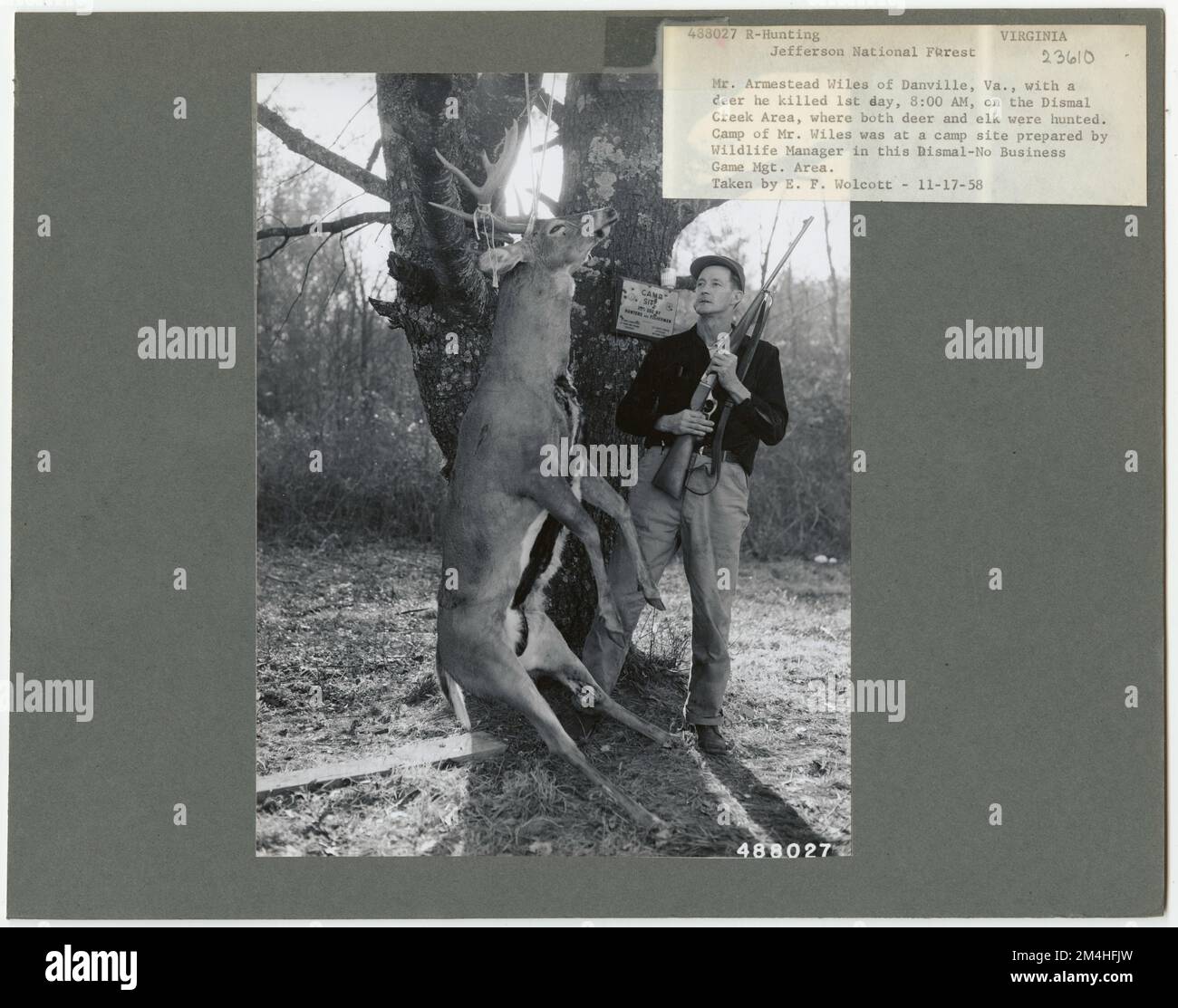 Hunting - Virginia. Photographs Relating to National Forests, Resource ...