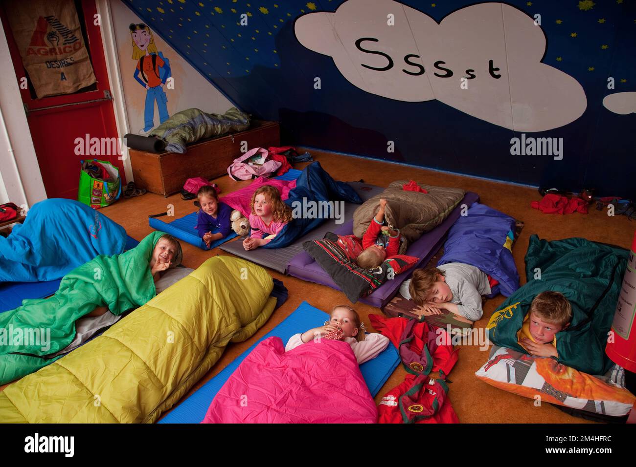 Netherlands, Beilen. Scouting is a popular activity for children of ...