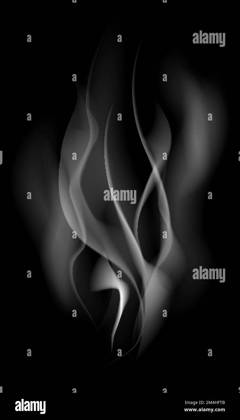 Steam wisp transparent background Stock Vector Images - Alamy