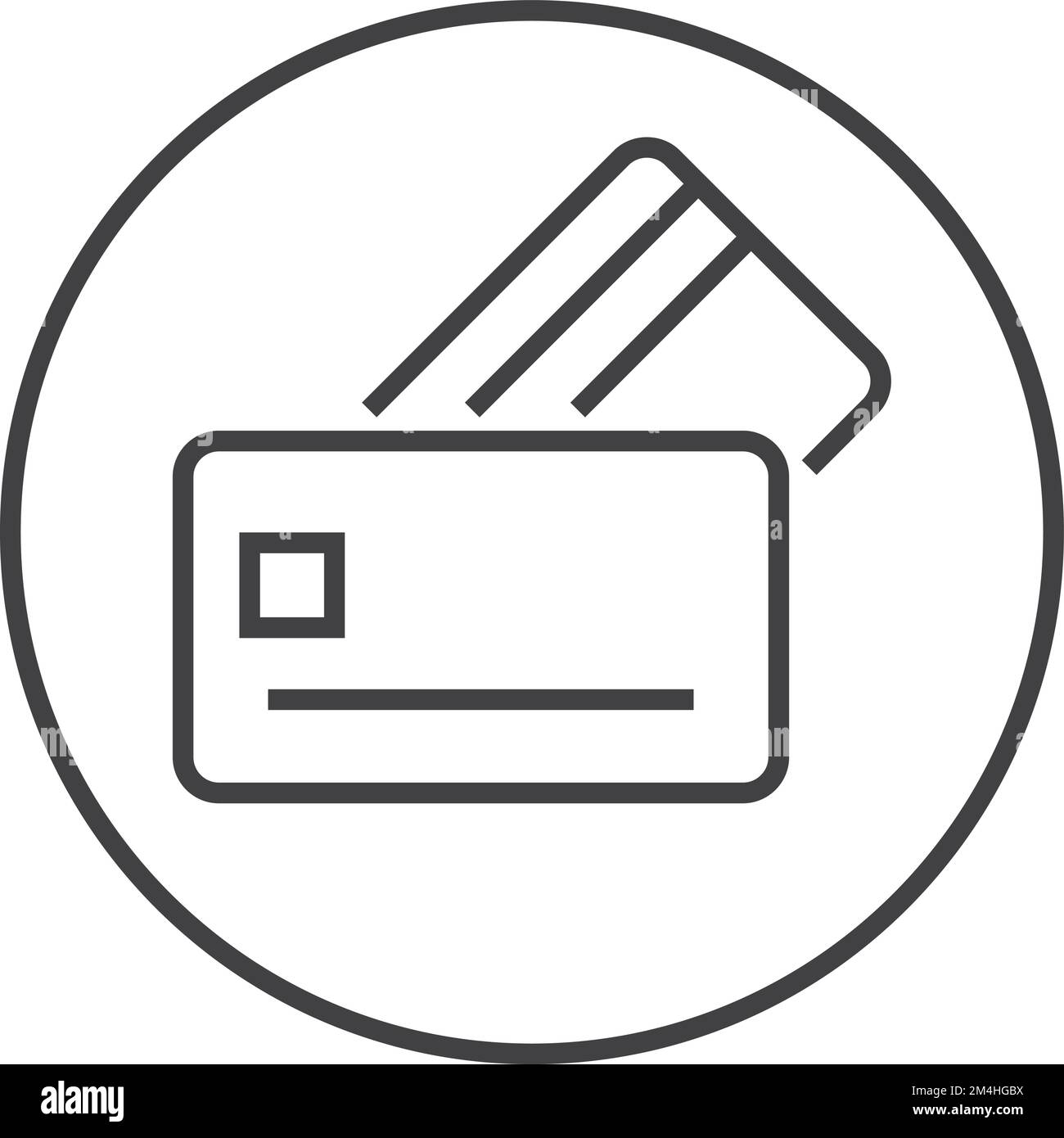 Credit card icon. Round payment spot symbol Stock Vector Image & Art ...