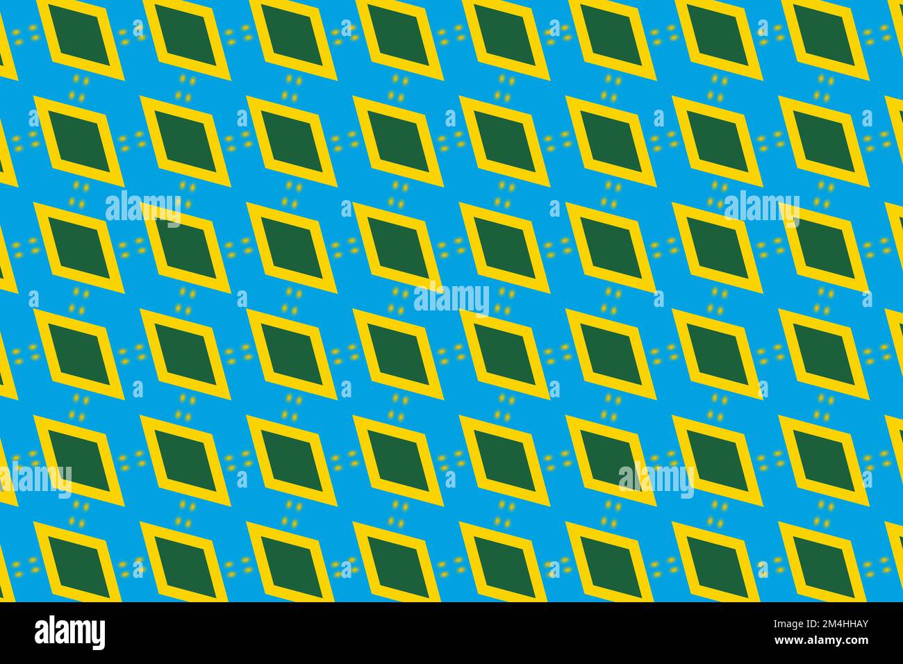 Geometric pattern in the colors of the national flag of Rwanda. The ...
