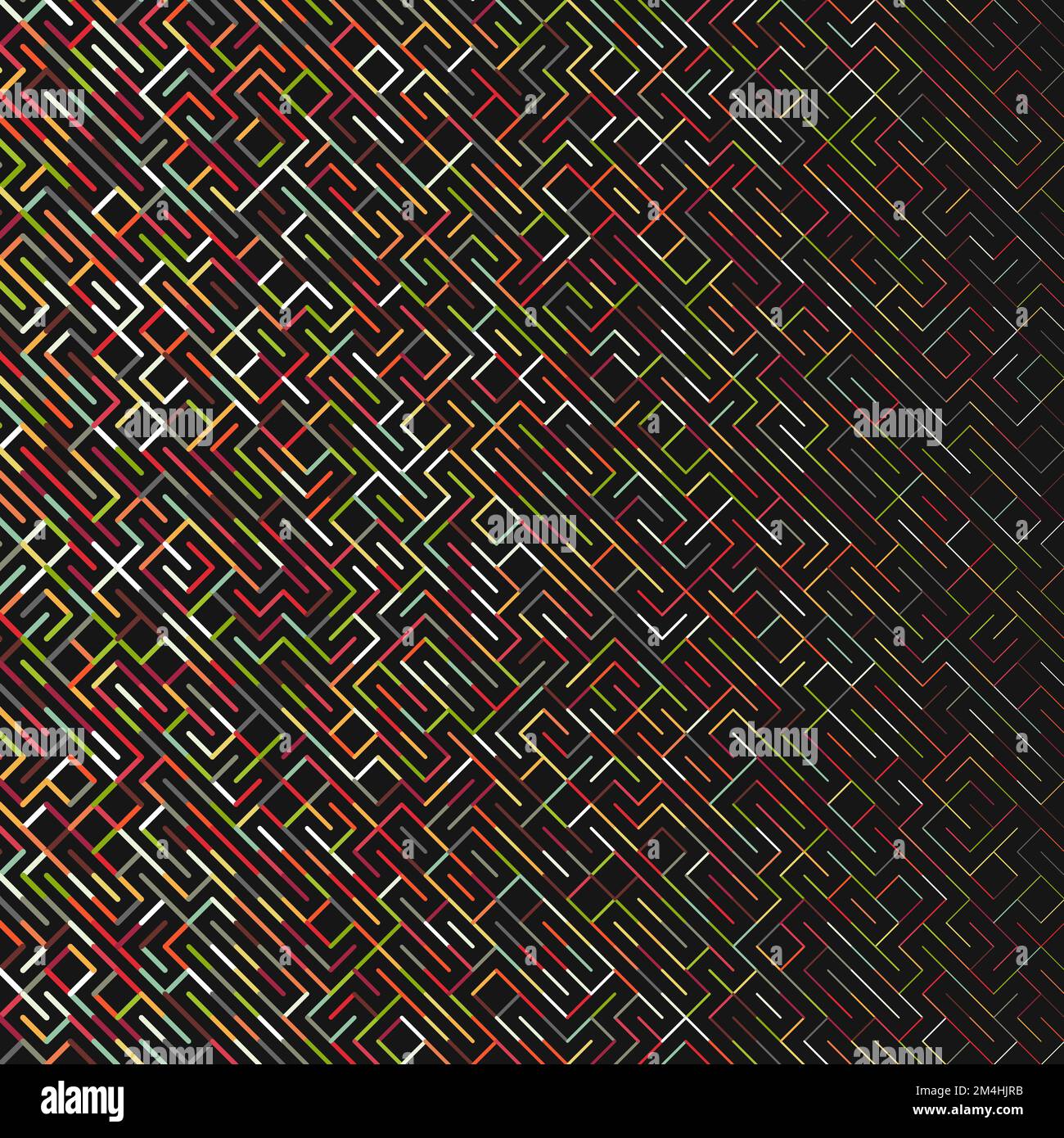 Color rotated lines background generative pattern illustration Stock ...