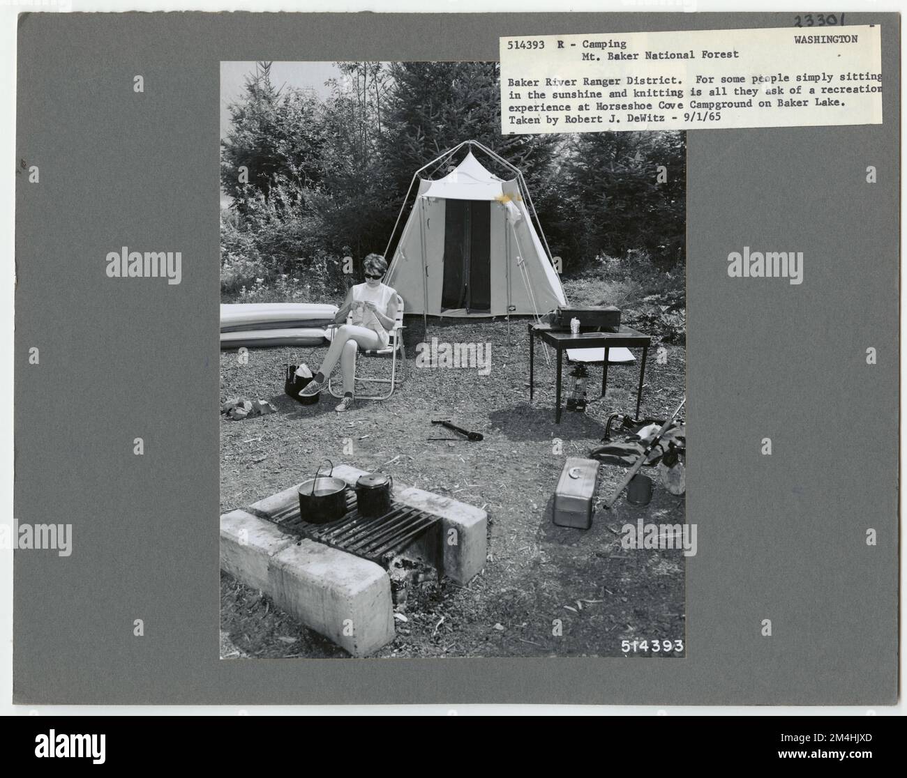 Camping and Picnicking - Washington. Photographs Relating to National ...