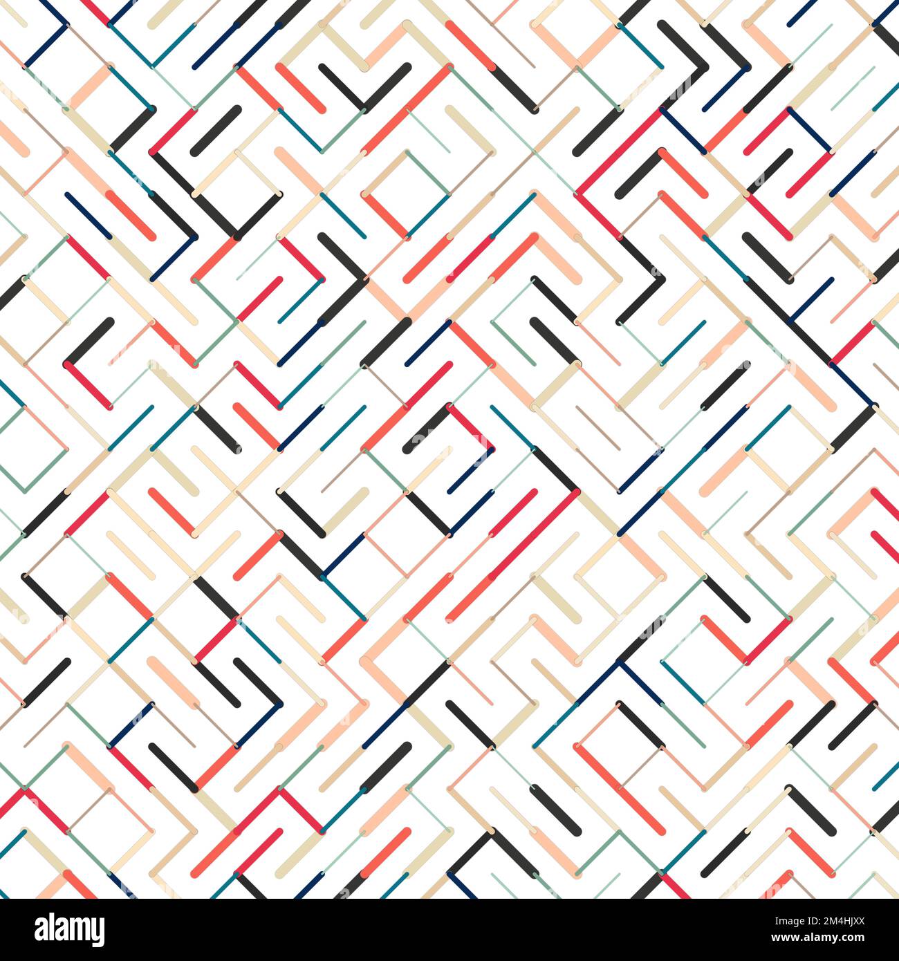Color rotated lines background generative pattern illustration Stock ...