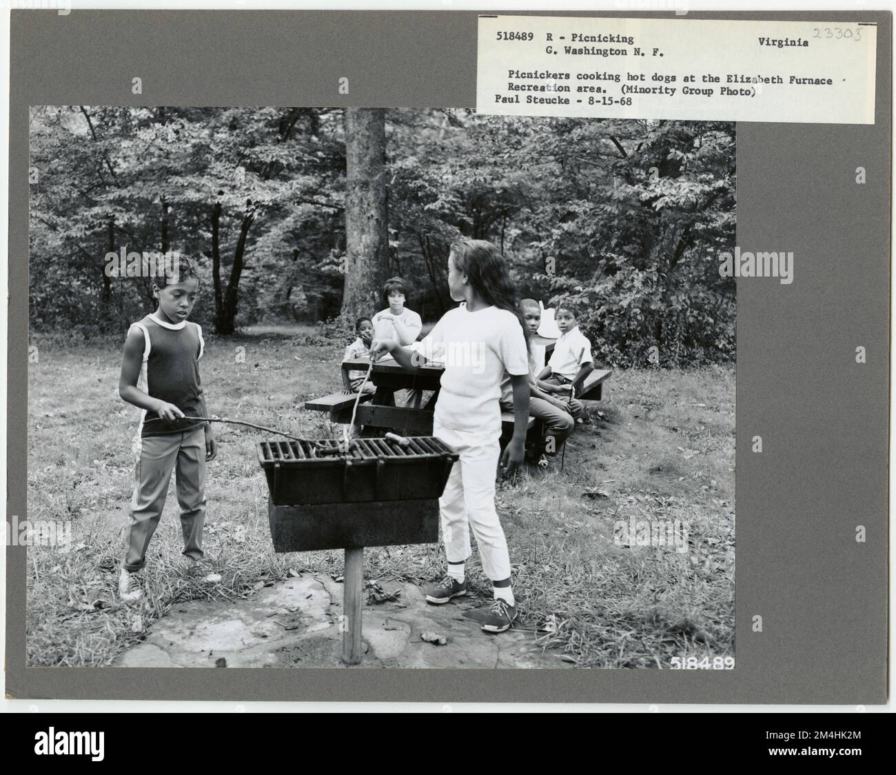 Camping and Picnicking - Virginia. Photographs Relating to National ...