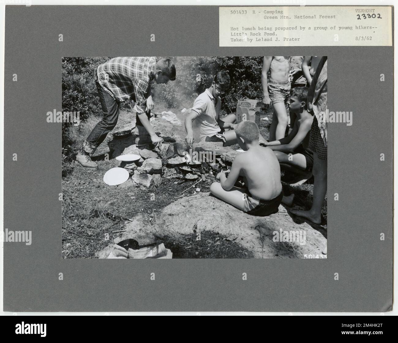Camping and Picnicking - Vermont. Photographs Relating to National ...