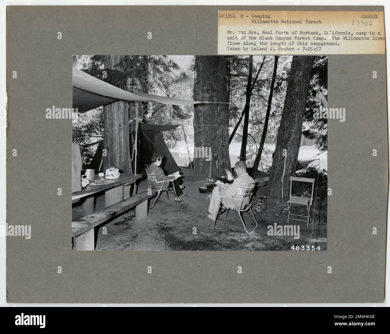 Camping and Picnicking - Oregon. Photographs Relating to National ...