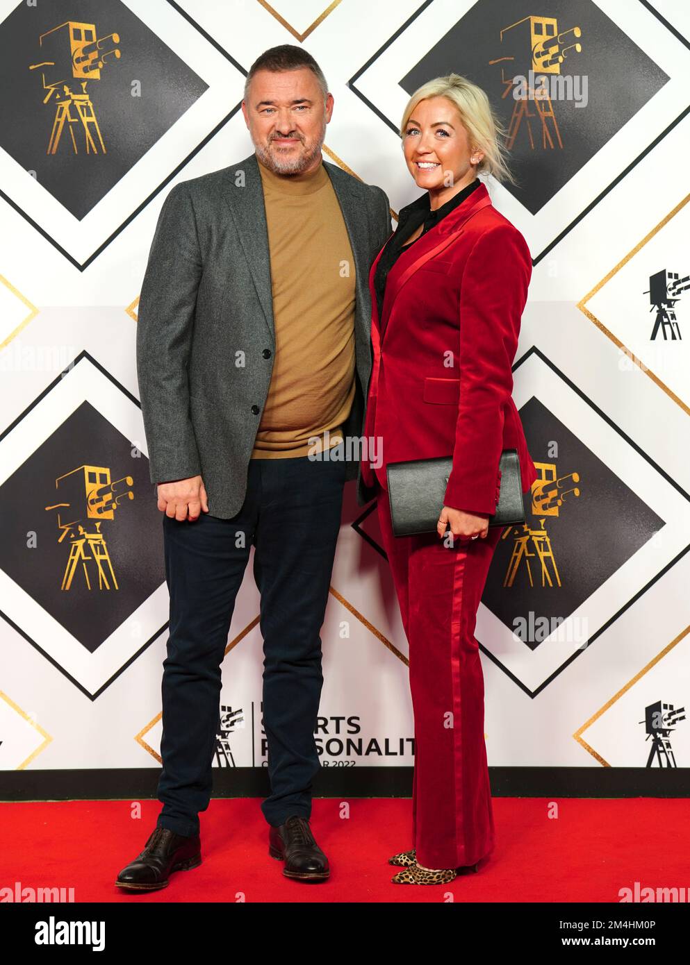 Stephen hendry and partner lauren thundow hi-res stock photography and ...