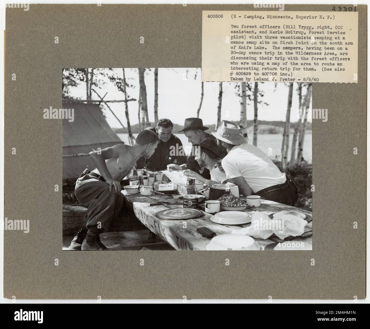 Camping and Picnicking - Minnesota. Photographs Relating to National ...