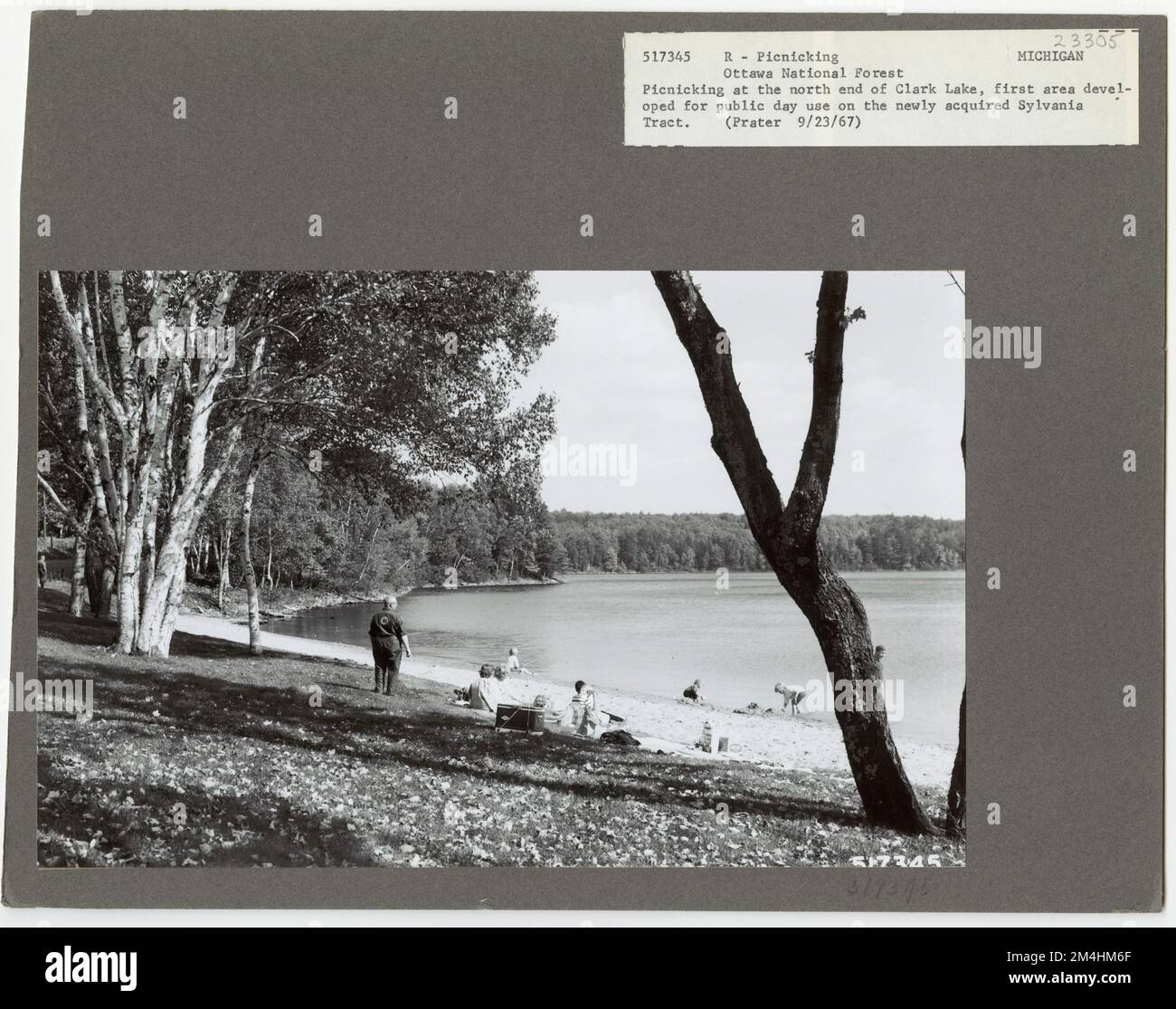 Camping and Picnicking - Michigan. Photographs Relating to National ...