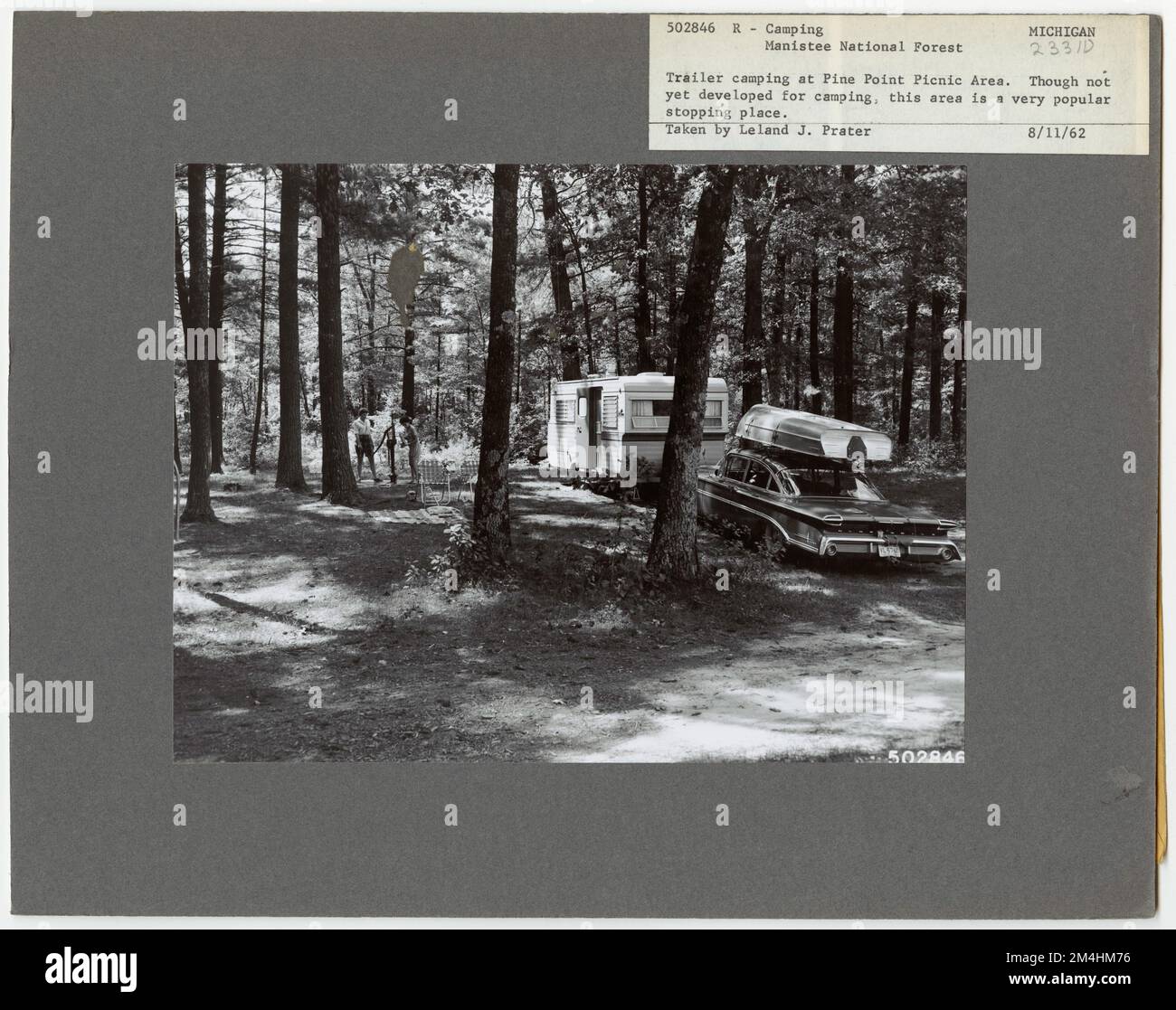Camping and Picnicking - Michigan. Photographs Relating to National ...