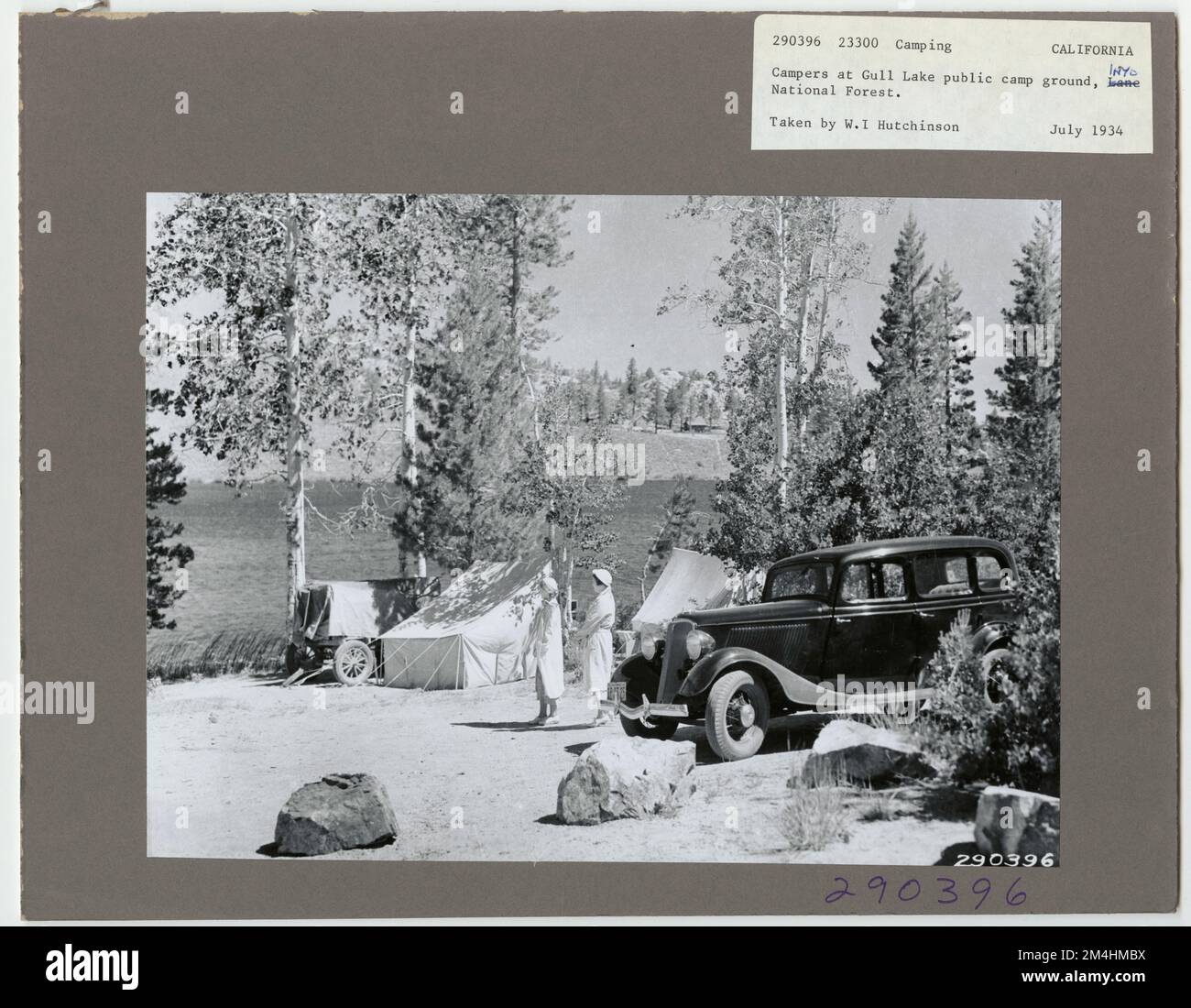 Camping and Picnicking - California. Photographs Relating to National ...