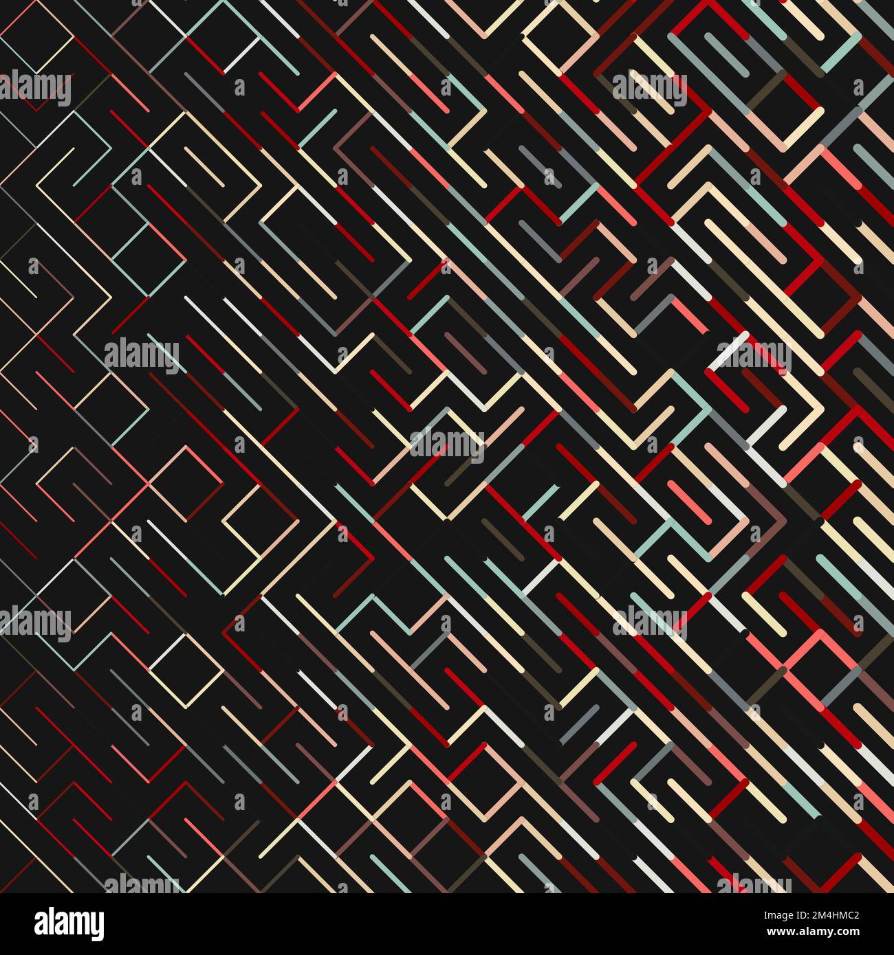 Color rotated lines background generative pattern illustration Stock ...