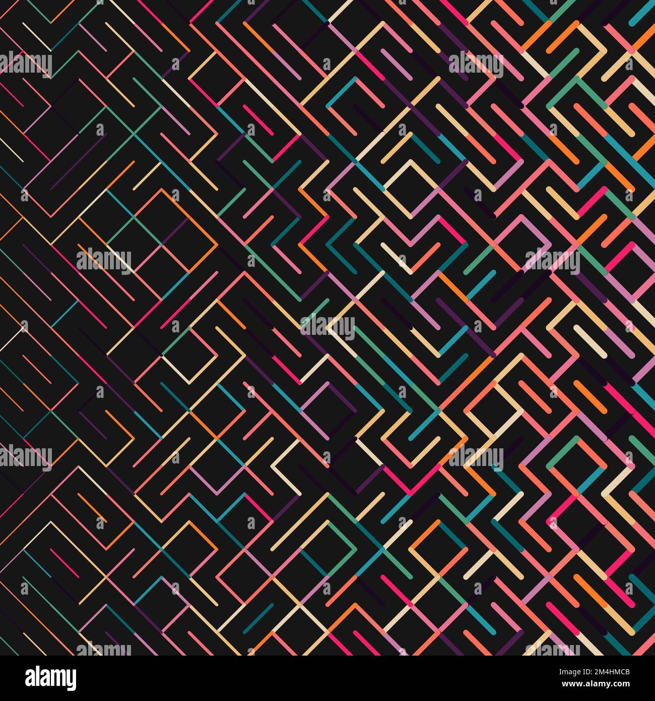 Color rotated lines background generative pattern illustration Stock ...