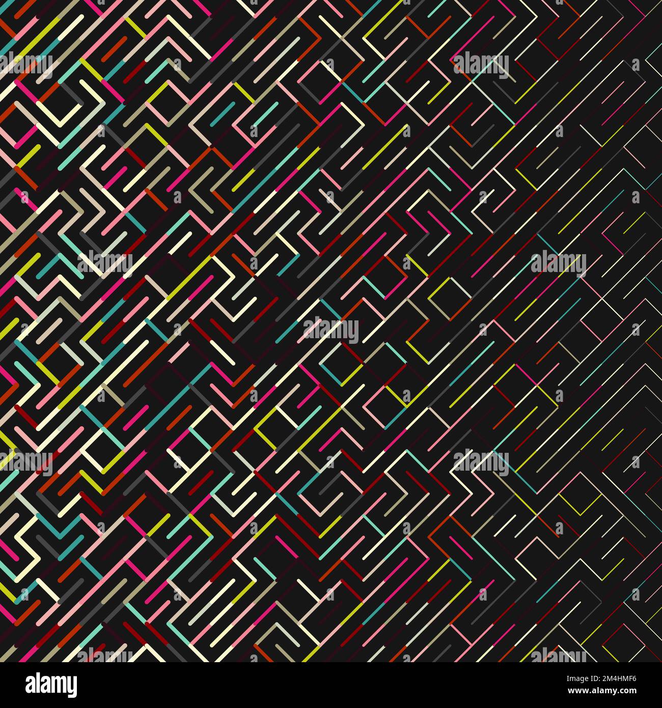 Color rotated lines background generative pattern illustration Stock ...