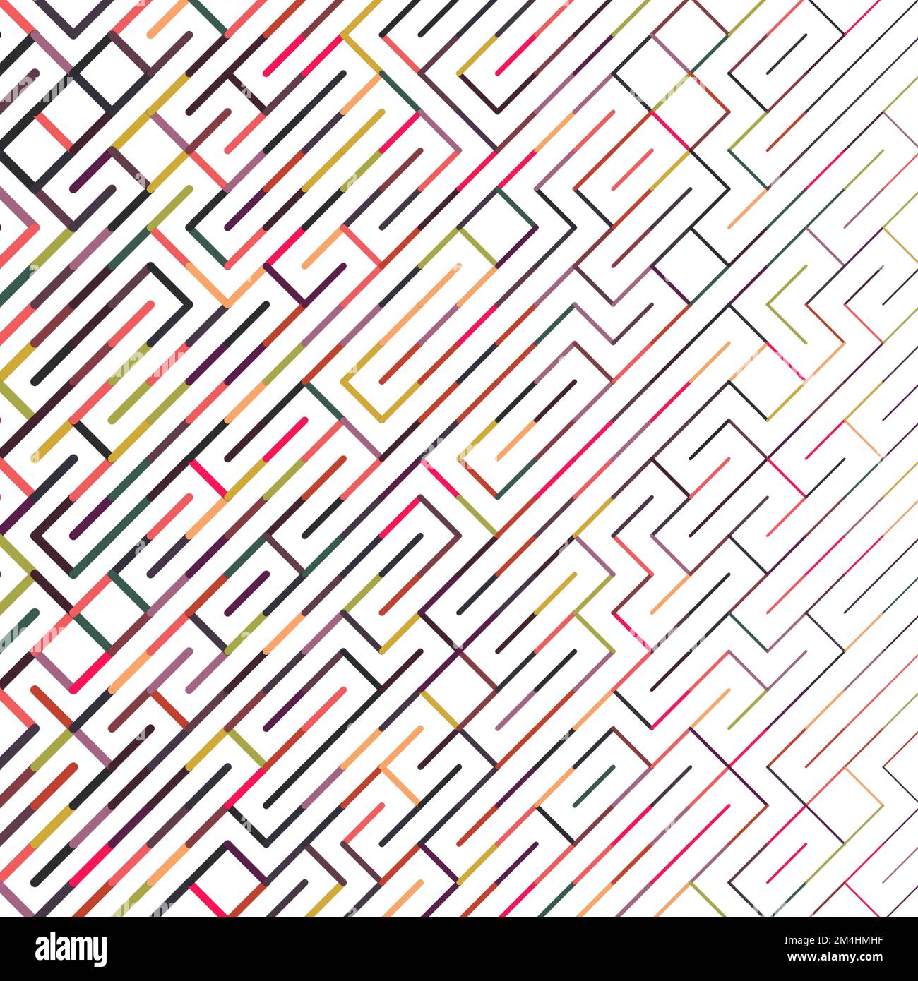 Color rotated lines background generative pattern illustration Stock ...
