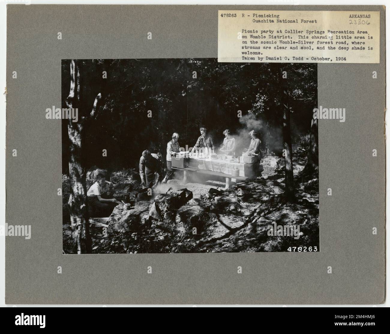 Camping and Picnicking - Arkansas. Photographs Relating to National ...