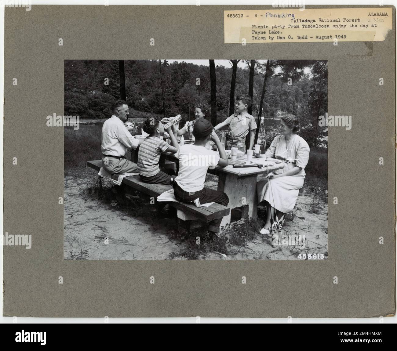 Camping and Picnicking - Alabama. Photographs Relating to National ...