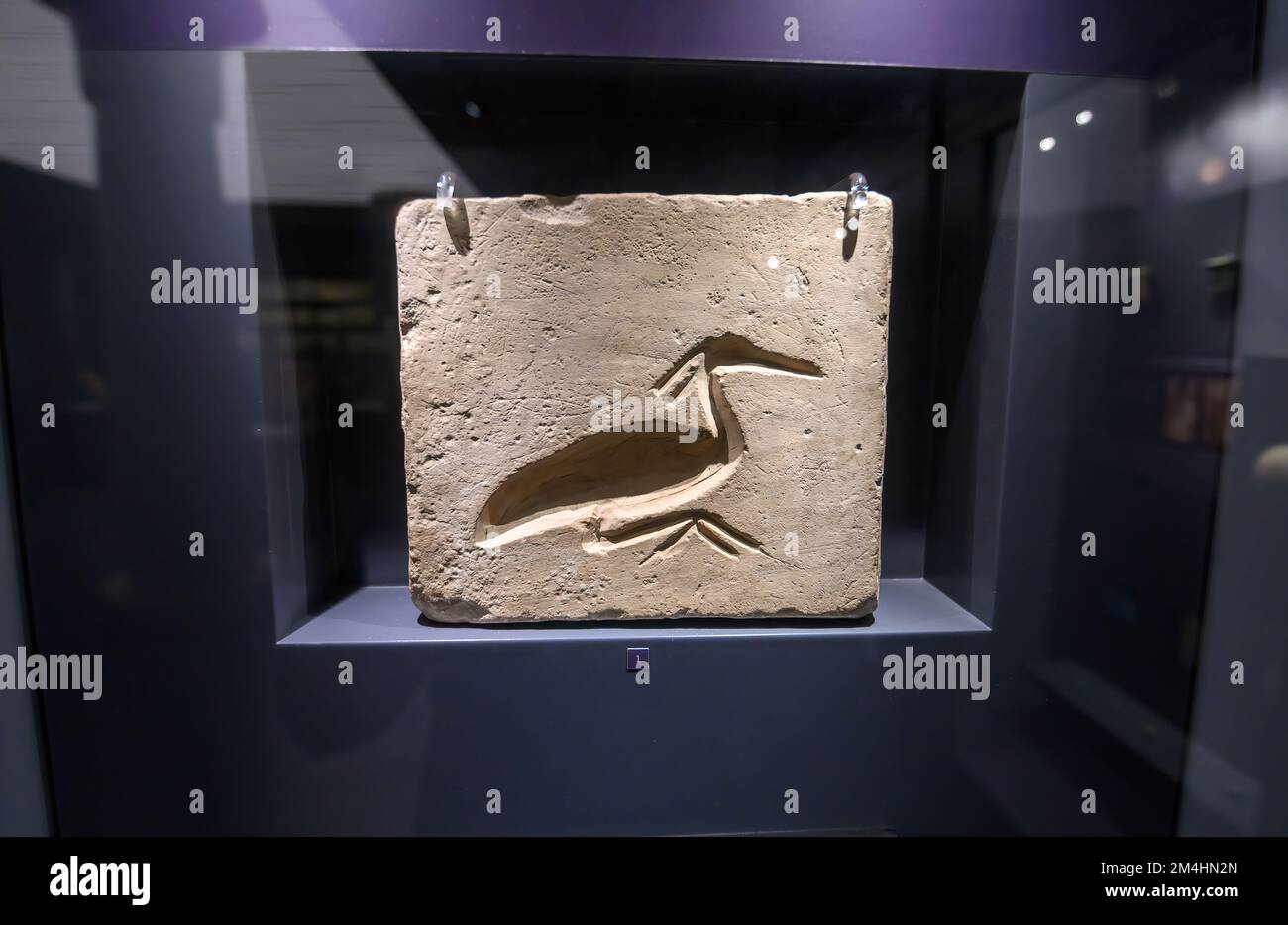 Budapest, Hungary. Interior of the Museum of Fine Arts. Ancient Egypt ...
