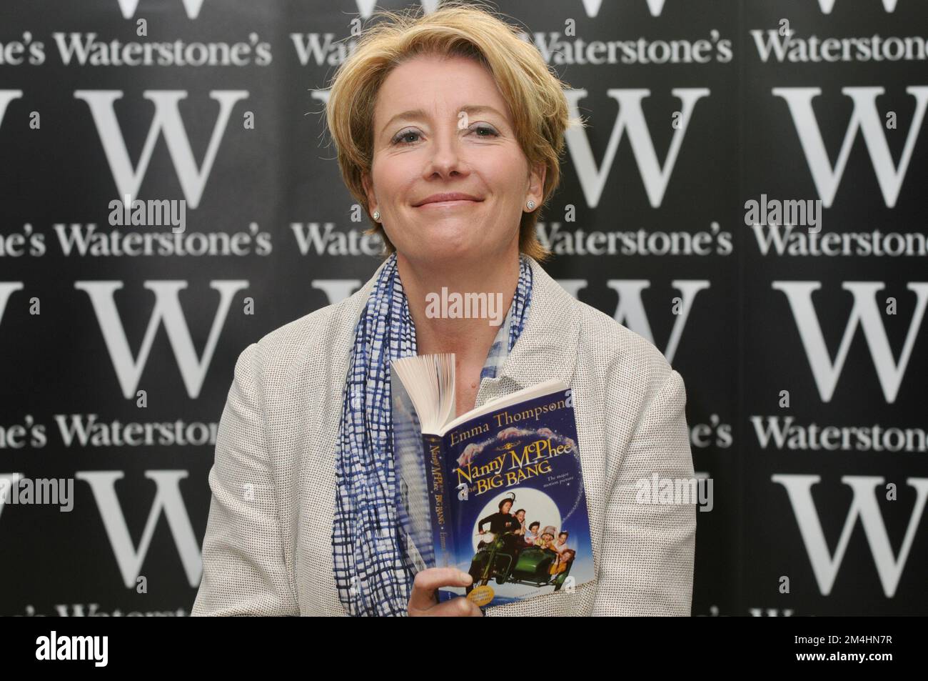 Emma Thompson. Waterstones Book Signing, London. UK Stock Photo - Alamy