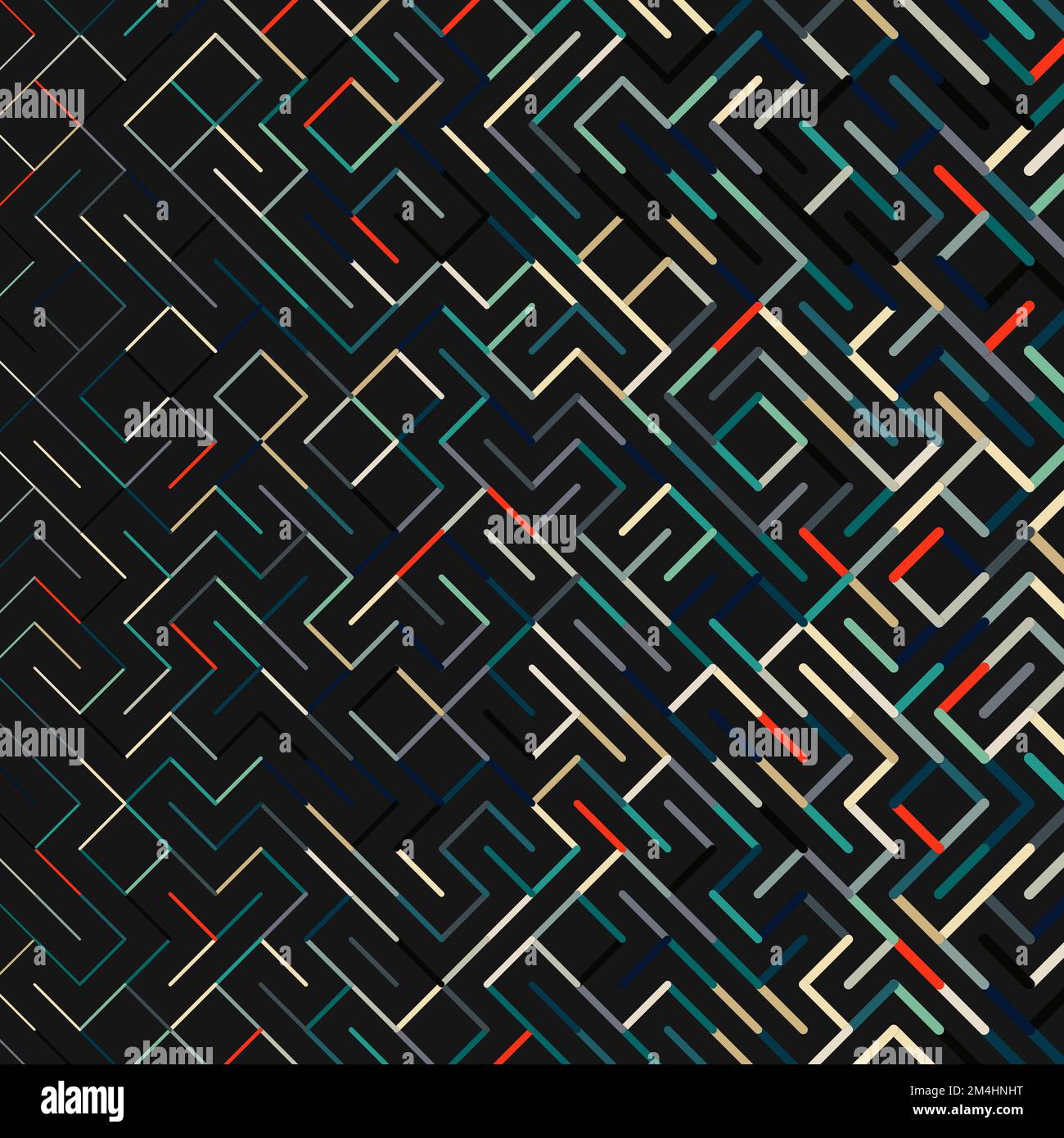 Color rotated lines background generative pattern illustration Stock ...