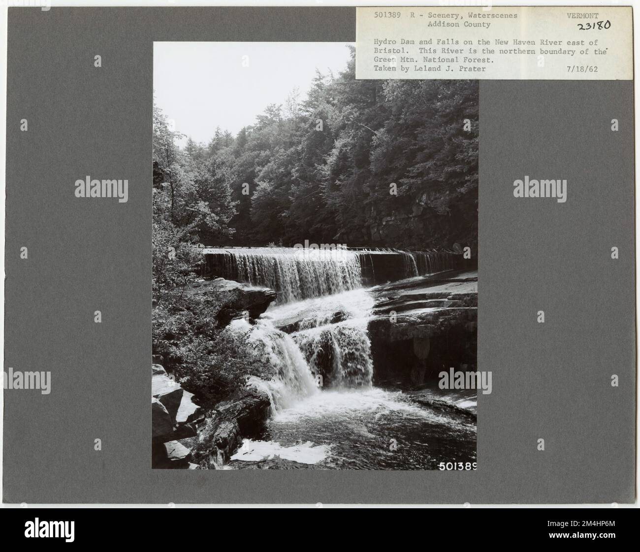 Waterfall Scenes - Vermont. Photographs Relating to National Forests ...