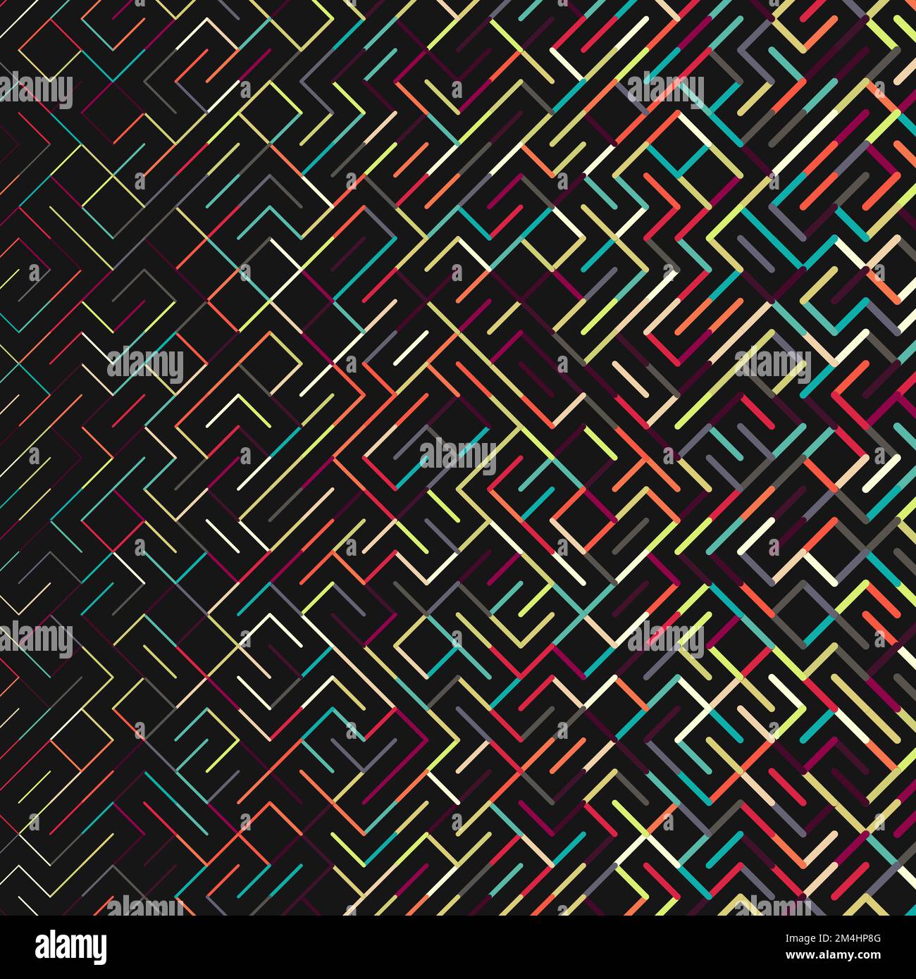 Color rotated lines background generative pattern illustration Stock ...