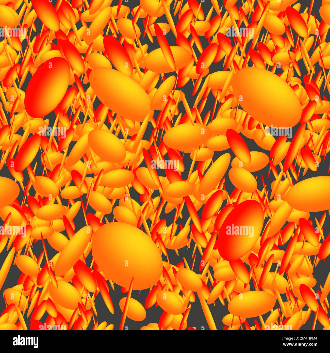 Abstract Golden Capsules Seamless 3D Pattern Background Stock Vector ...