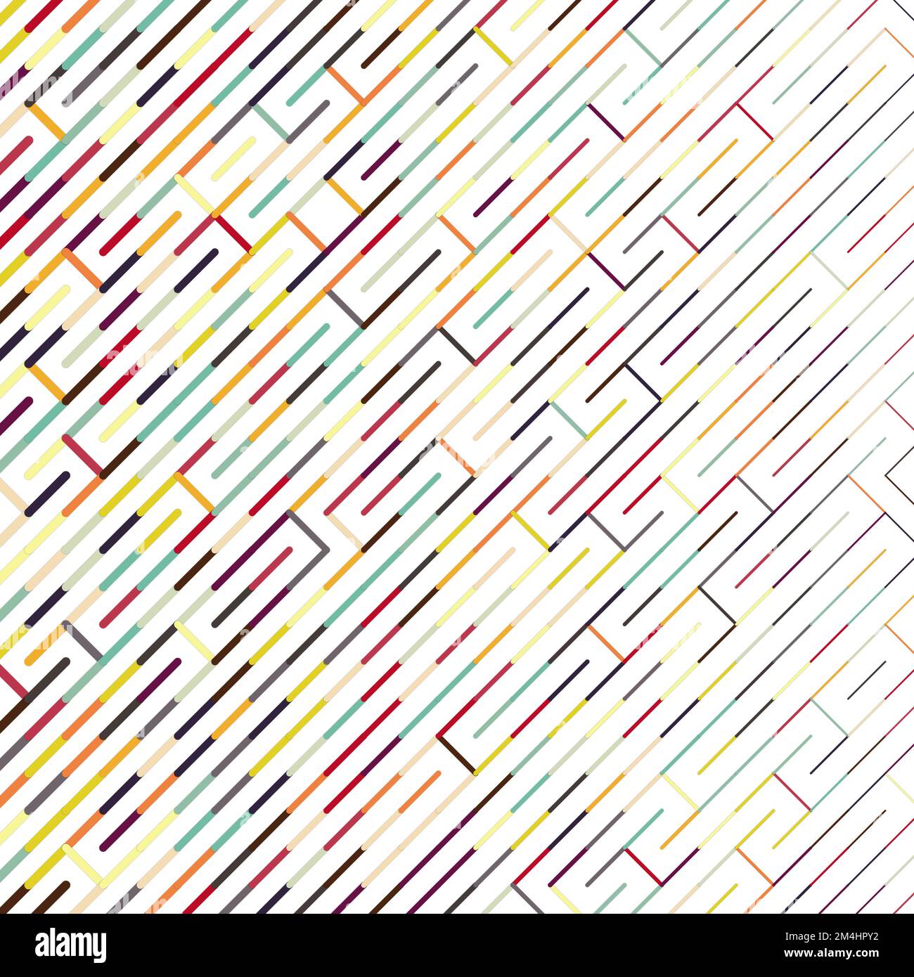 Color rotated lines background generative pattern illustration Stock ...