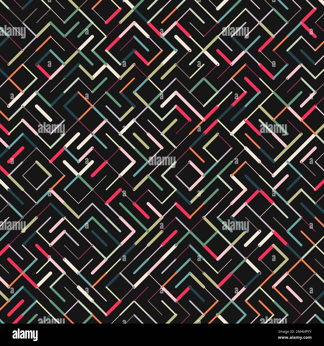 Color rotated lines background generative pattern illustration Stock ...