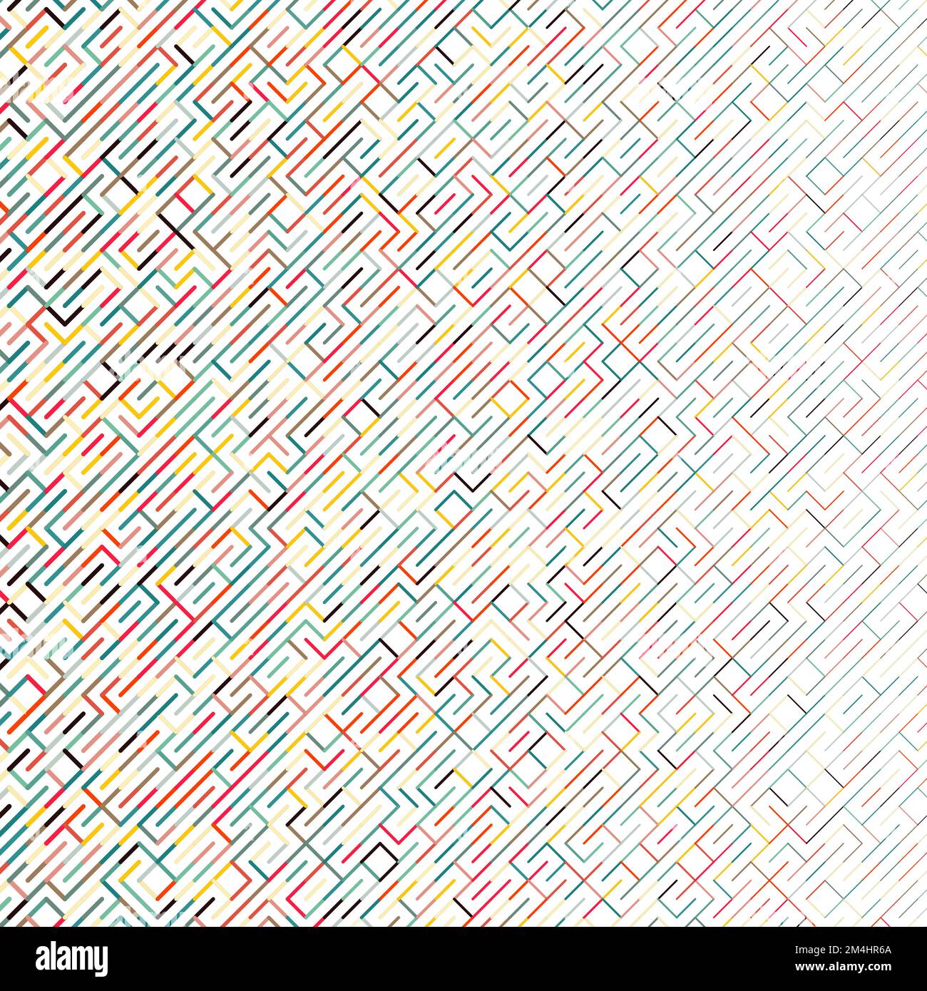 Color rotated lines background generative pattern illustration Stock ...