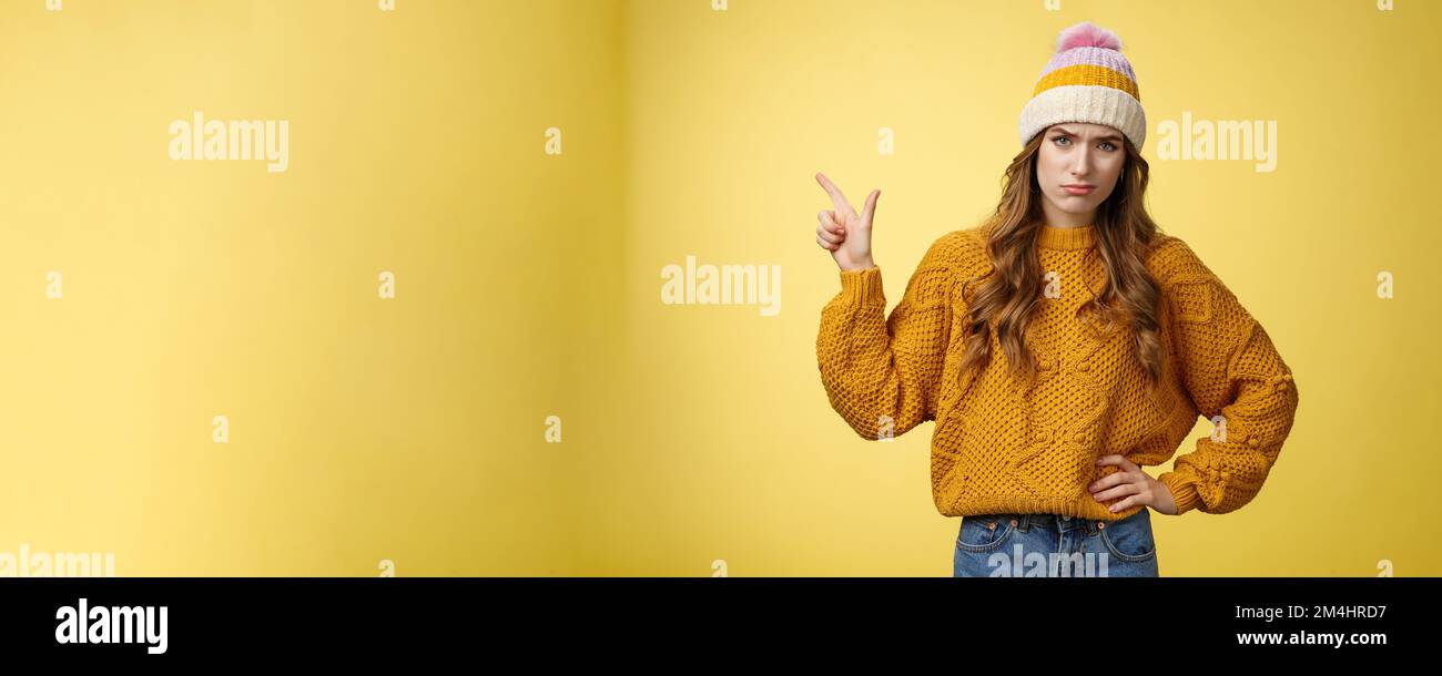 Meh lame promo. Portrait picky arrogant unimpressed complaining female ...