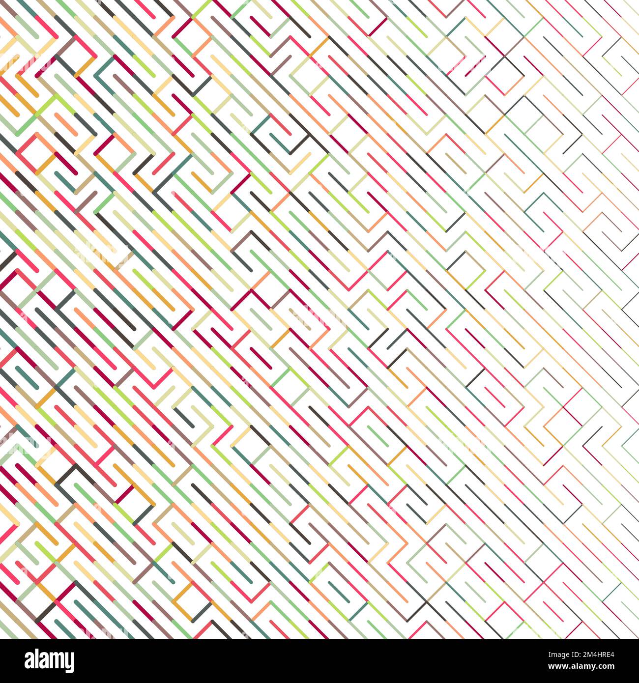Color rotated lines background generative pattern illustration Stock ...