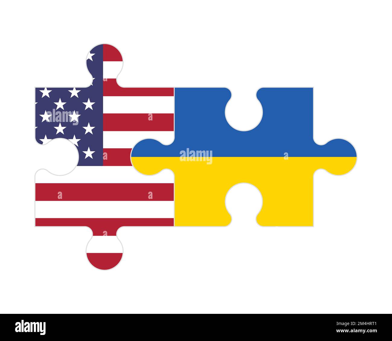 Ukraine us national flags Stock Vector Images - Alamy