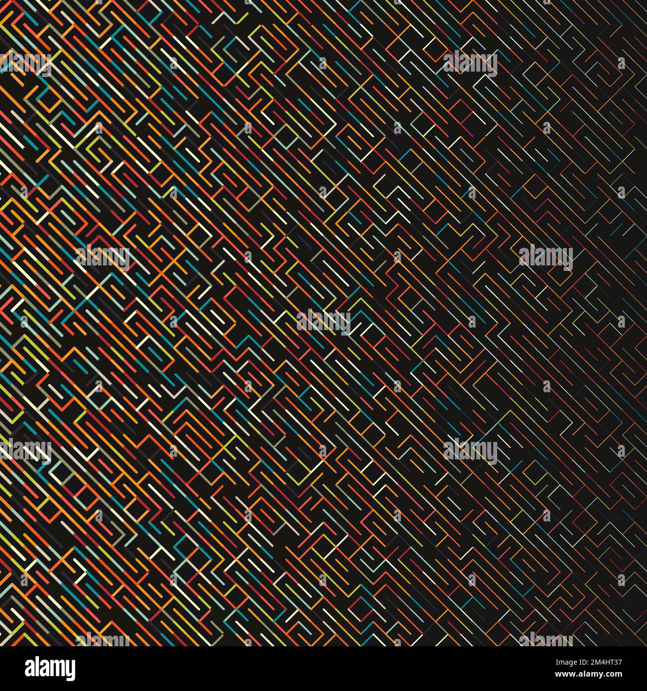 Color rotated lines background generative pattern illustration Stock ...
