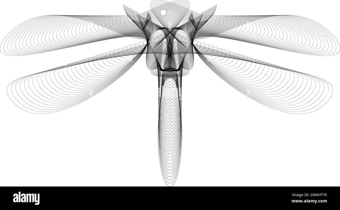 A complex geometric patterns form isolated on a white background Stock ...