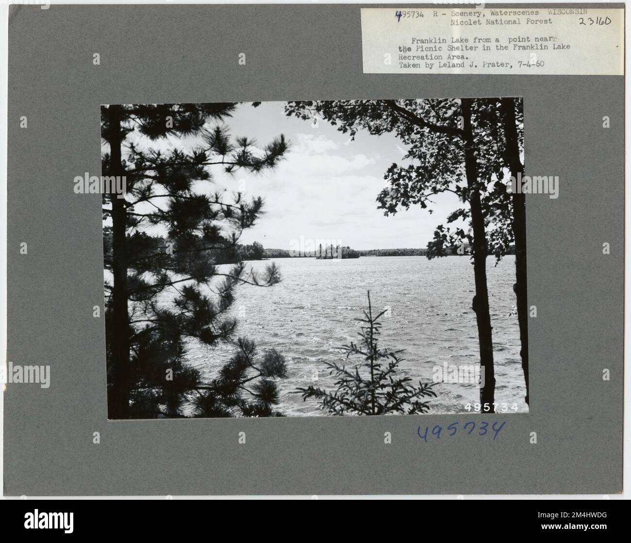 Lake Scenes - Wisconsin. Photographs Relating to National Forests ...